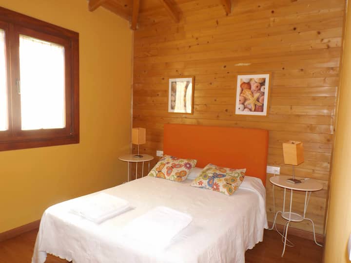 Cabaña Salvia Ideal Para Familias O Parejas Con Porche Al Jardin Y Piscina - El Pedroso