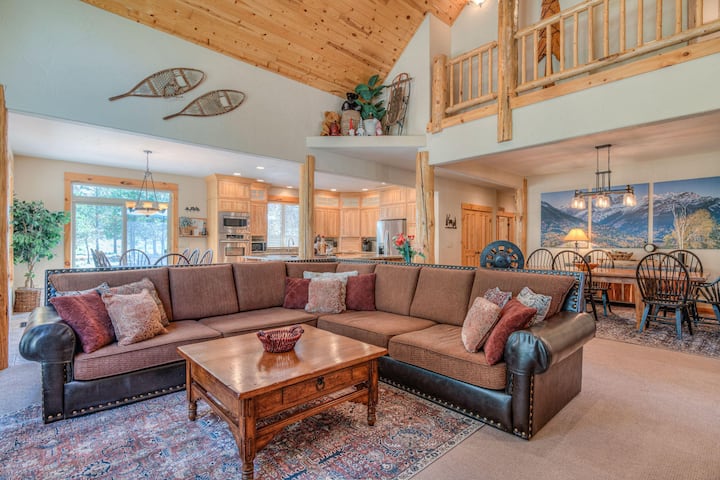 Fantastic 7 Bd Home In Sunriver, Ac, Hot Tub, Sharc, Bikes - Sunriver, OR