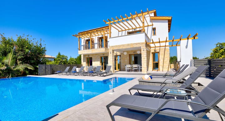 Beautiful Villa Meo With Pool, Aphrodite Hills - Zypern