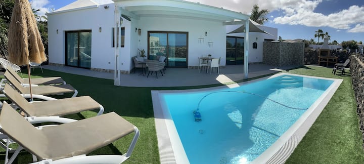 Villa El Roque Avec Piscine - El Cotillo