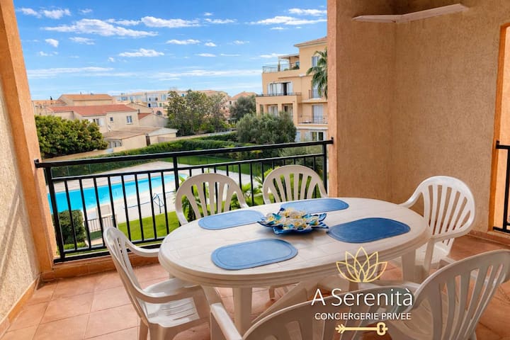 Superbe Appartement Dans Résidence Avec Piscine - Solenzara