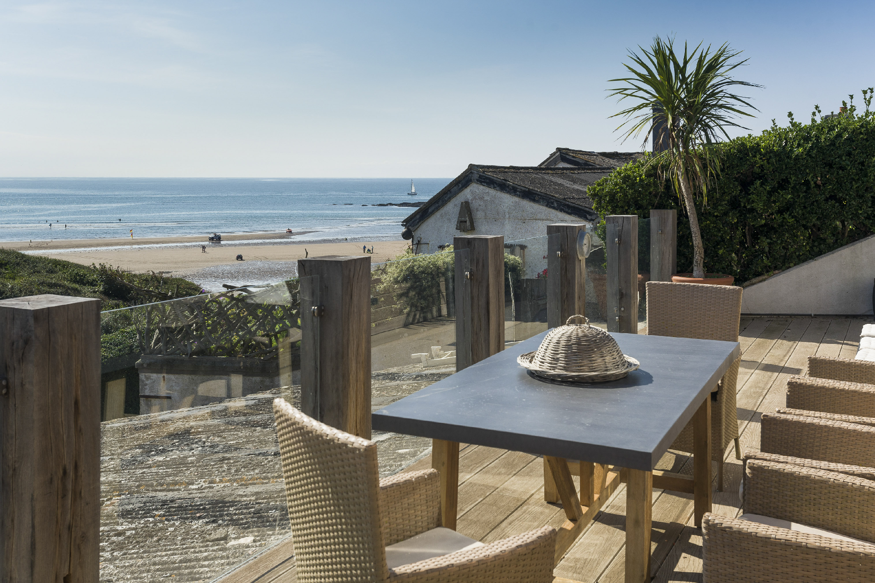 Seafront Beach House With Panoramic Views - Bigbury-on-Sea