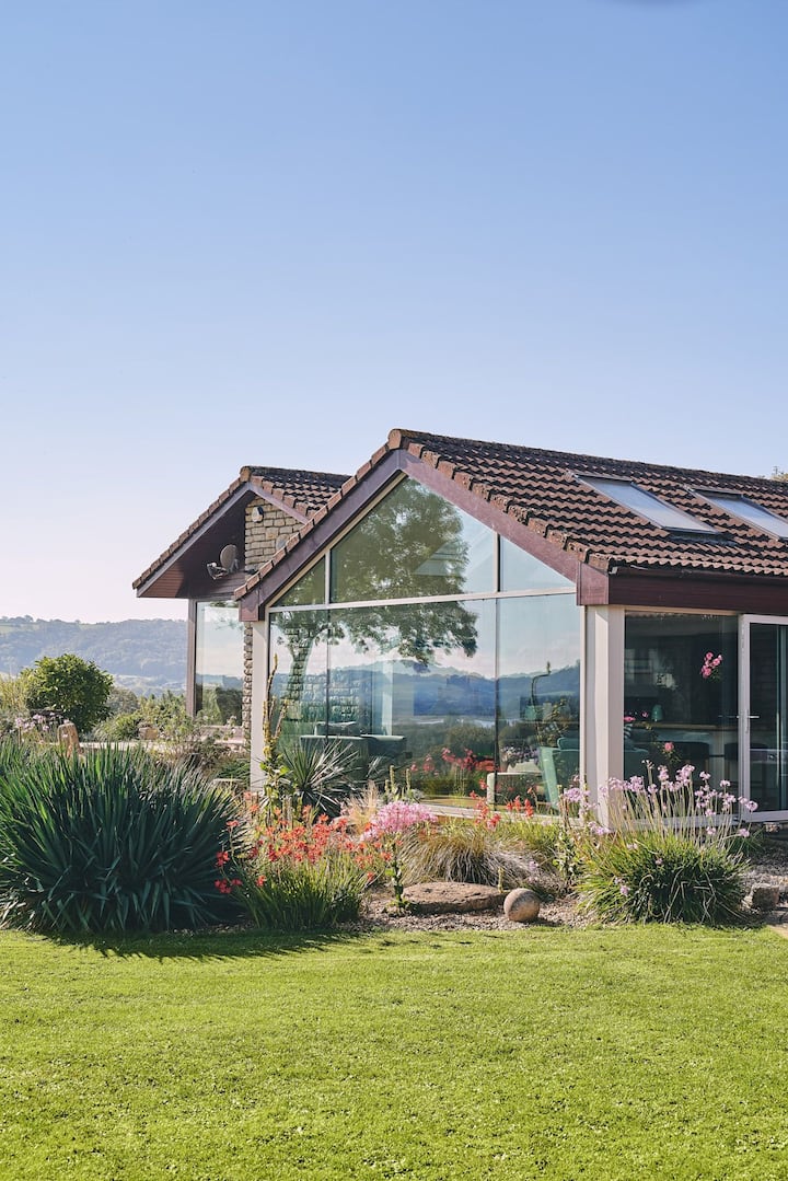 Luxury Countryside Home With Hot Tub And Bar Area - Cheddar