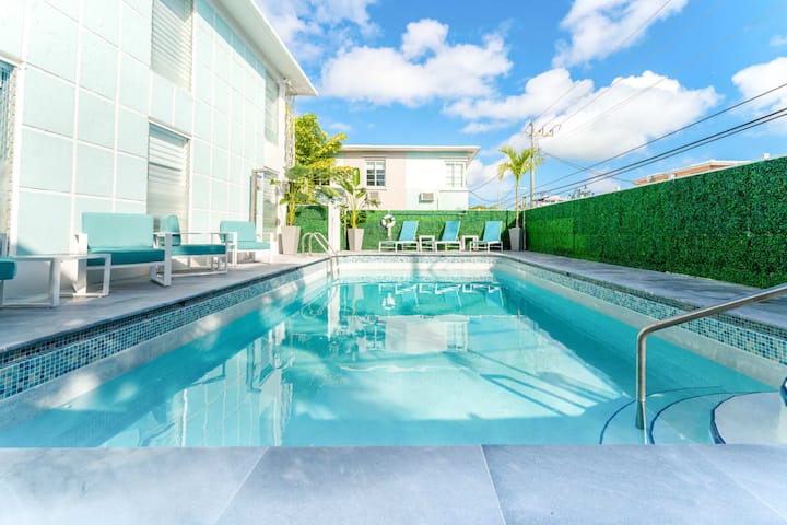 Studio 6min. Walking To Miami Beach Pool & Kitchen - North Miami Beach, FL