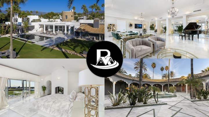 Shining Pearl Frontline Beach 8 Bdrms Ultra Luxe! - Marbella