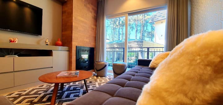 101/3 | Piscina Aquecida | Novo |Apartamento Térreo | Gramado - Canela