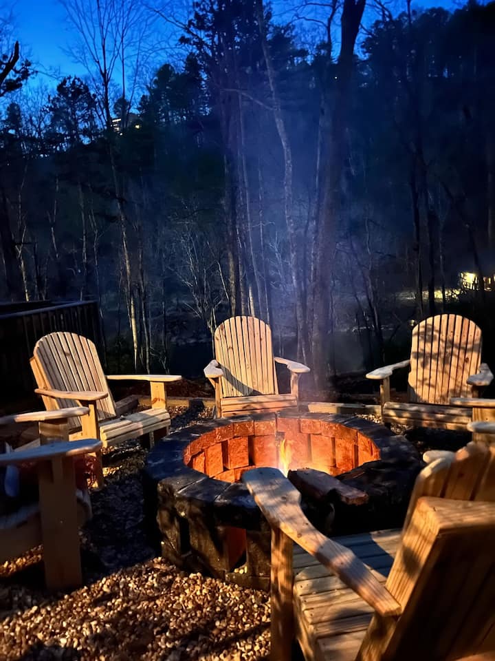 Riverfront  Pets  Fire Pit  Free Night - Ellijay
