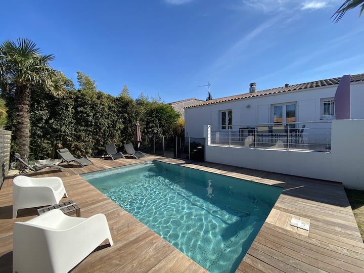 Villa De La Cible - Avec Piscine Chauffée - Saint-Martin-de-Ré