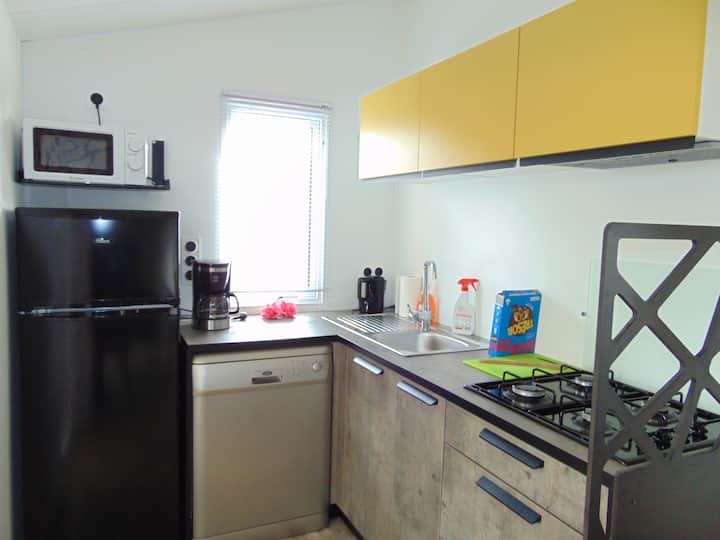 Mobil Home L'horizon Duo Moderne 3 Pièces 5 Perso - La Tranche-sur-Mer