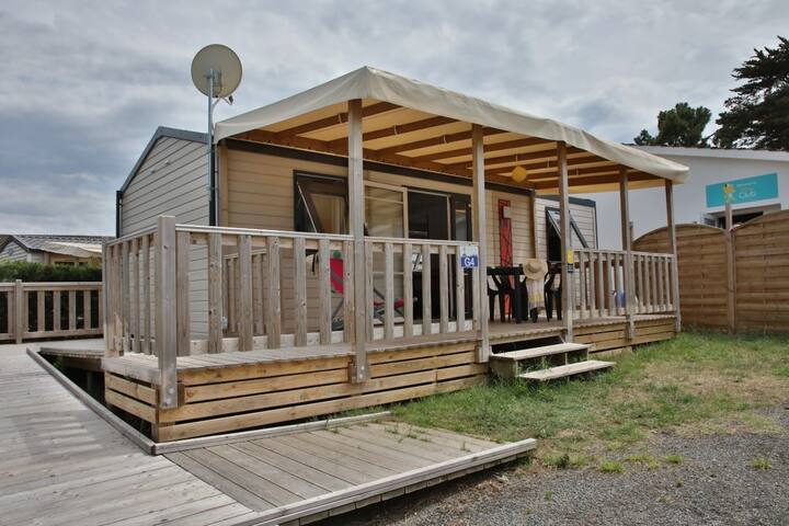 Mobil Home Eco Pmr 3 Pièces 4 Personnes + Tv - La Tranche-sur-Mer