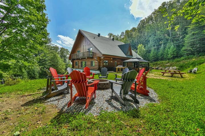 Chalet De Luxe 11 Ch., Spa, Ski & Golf à Proximité - Mont-Tremblant