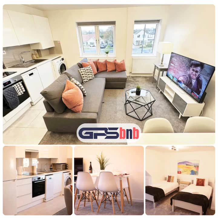 Duplex Lodge 2-bed Flat, En-suite-parking-netflix - Oxford