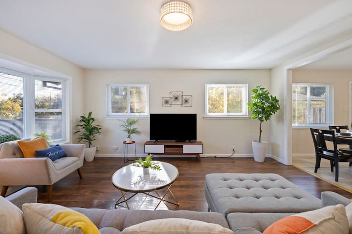 Luxo Stays |Stanford| 3bd/2ba #Pet #Comfy - Palo Alto, CA