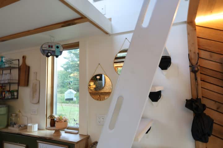The Coziest Tiny Home With Mini Cows & Horses! - New Hampshire