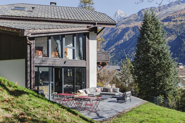 Chalet De Luxe 240m2 | 6 Ch | Vue Mtblanc | Sauna - Courmayeur