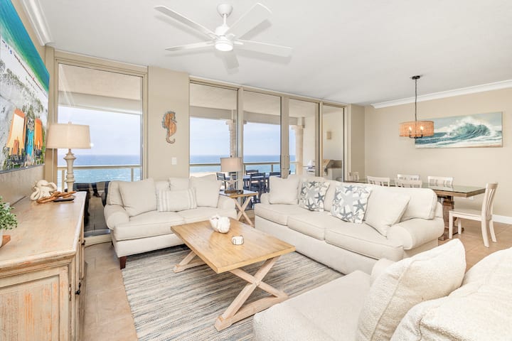 Bc-0504 3b Gulf Front! Daily Beach Chair Set - Gulf Breeze, FL