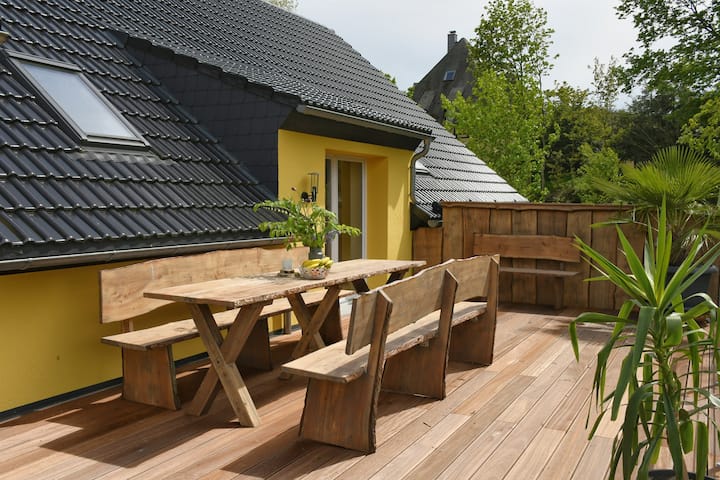 Ferienwohnung Terrasse (Alpakas Im Chemnitztal) - Mittweida
