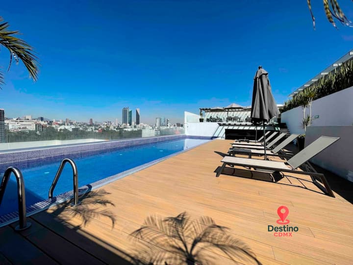 Destinocdmx - Awesome Views & Great Location - Mexico City