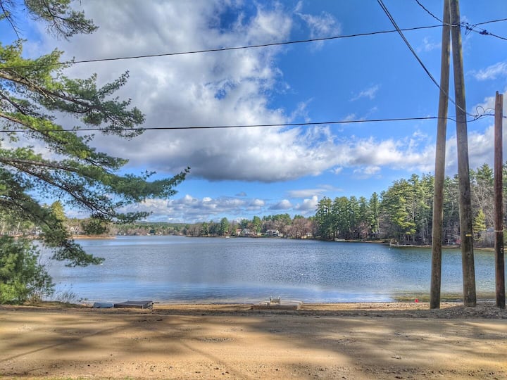 Makin' Waves On Silver Lake With  Sandy Beach And - Belmont, NH