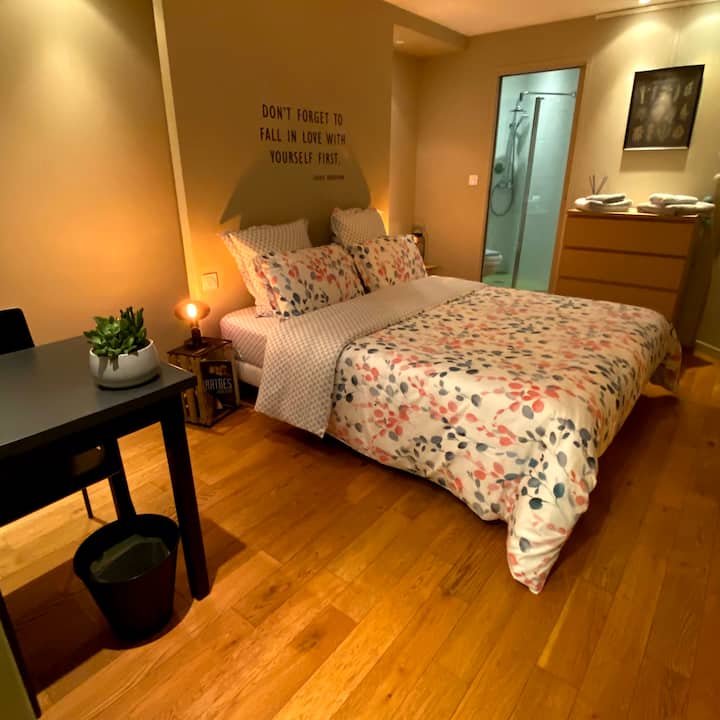 Au 10 Bed & Breakfast - Chambre Aristide - Chartres