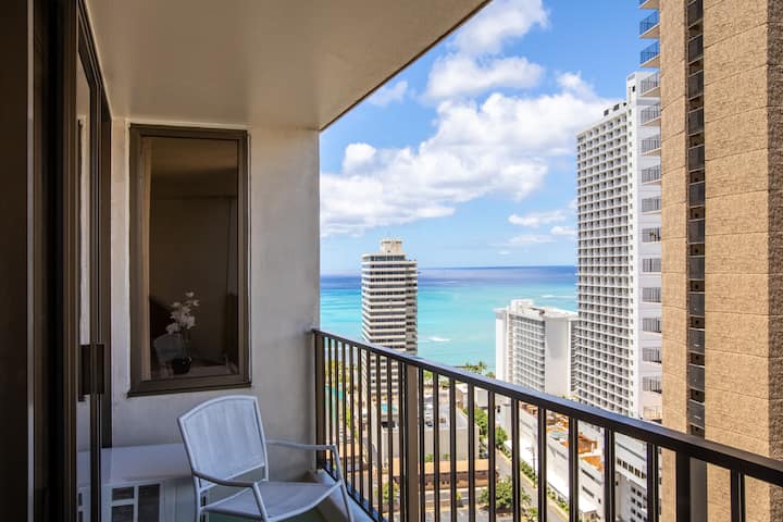 Po3 Aston At The Waikiki Banyan 1 Br W/ocean Views - O‘ahu, HI