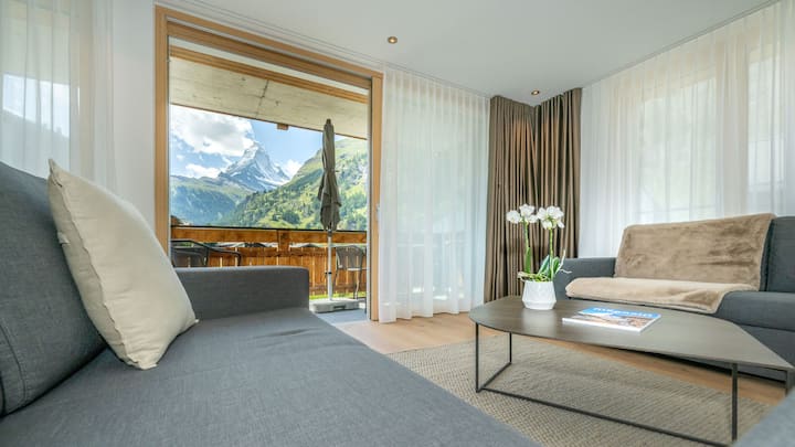 2-bedroom-apartment With Balcony, Matterhorn-view - Zermatt