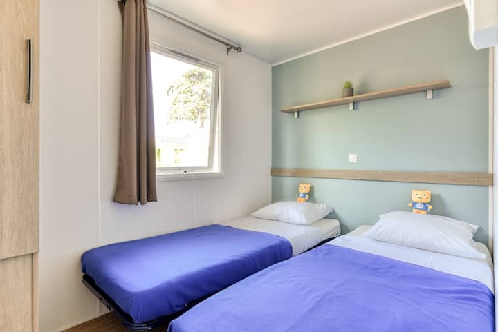 Mobil Home Pyrénées 3 Pièces 4/6 Personnes Climatisé + Tv 439464 - Sorède