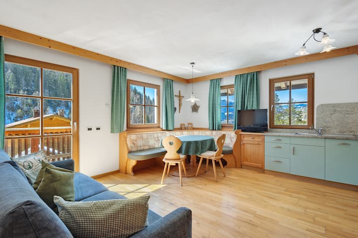 Ferienwohnung "Ciasa Mirio Sass" Mit Bergblick, Wlan & Garten - Alta Badia