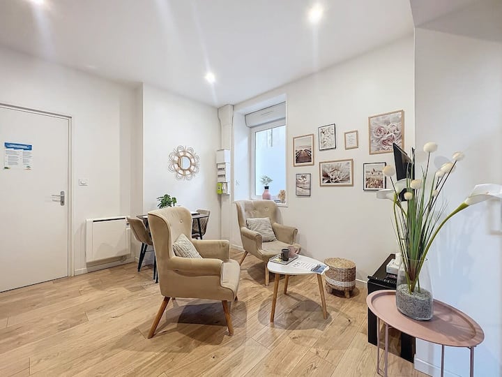 Tibidy Superbe Appartement Centre Ville Gare - Landerneau