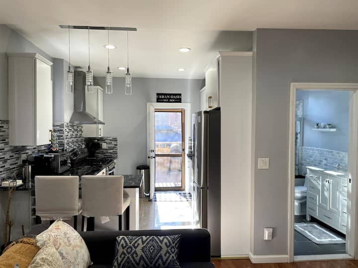 Nyc-bound 3 Br Apt, Parking + Outdoor Urban Oasis - Jersey