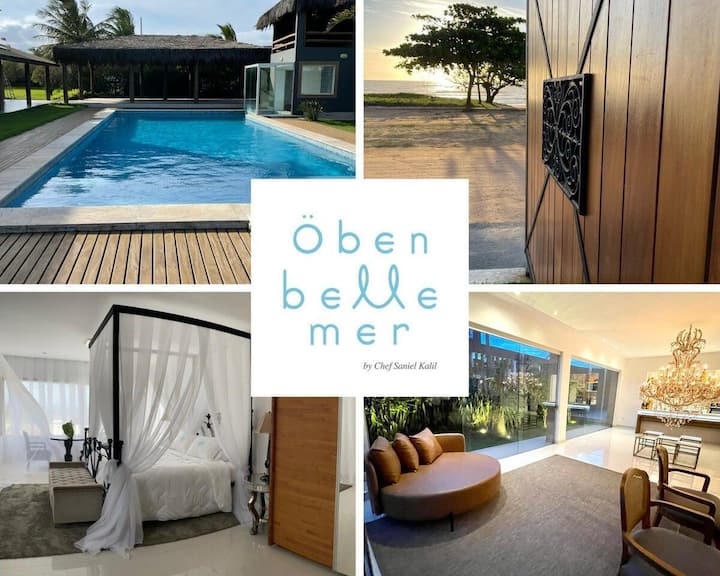Casa Boutique A Beira-mar Com Piscina E Area Verde - Vila Velha
