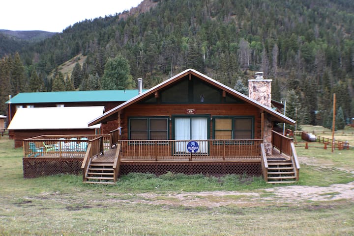 Bear Valley Cabin - Upper Valley - Pet Friendly - Taos Ski Valley, NM
