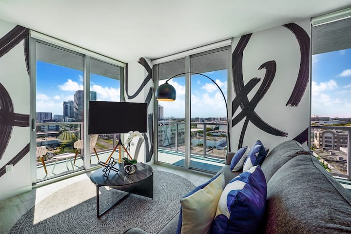2 Bedroom -City View- Miami Design District - 802 - Miami