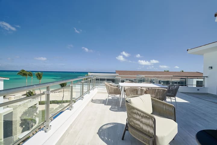 Beach Penthouse - Sea View Bh-402 @Costa Atlantica - Punta Cana