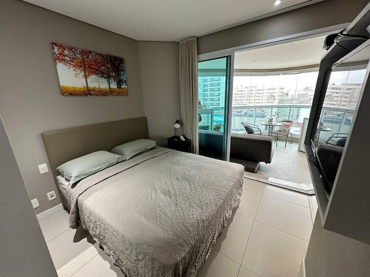 Estanconfor Praia Santos 3 - Ac Garagem Arrumação - Santos