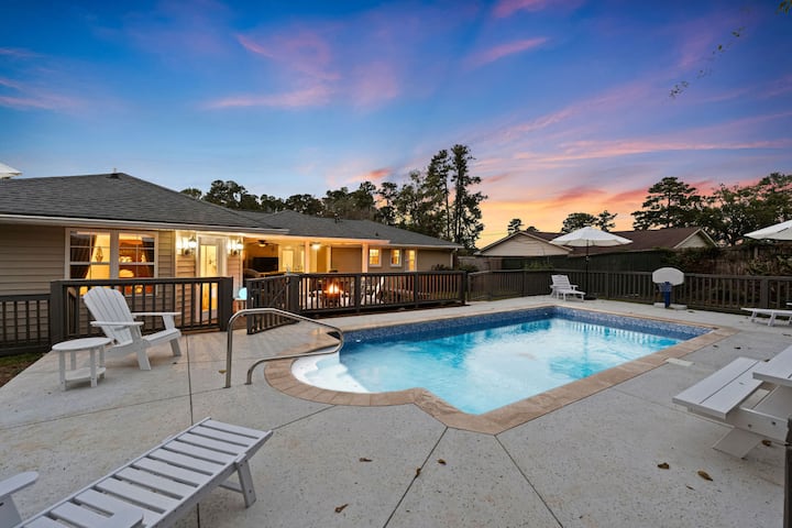 4br Ranch Home W/pool - Pets/long Stays Welcome - Augusta, GA