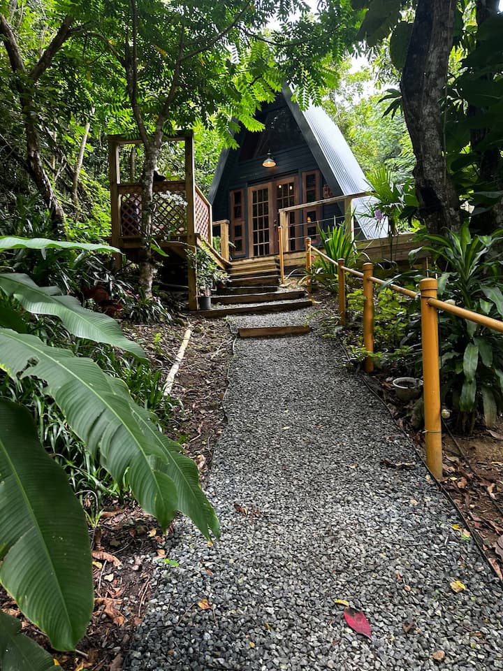 Romantic Cozy Serene A Frame Mountain Cabin - Cidra