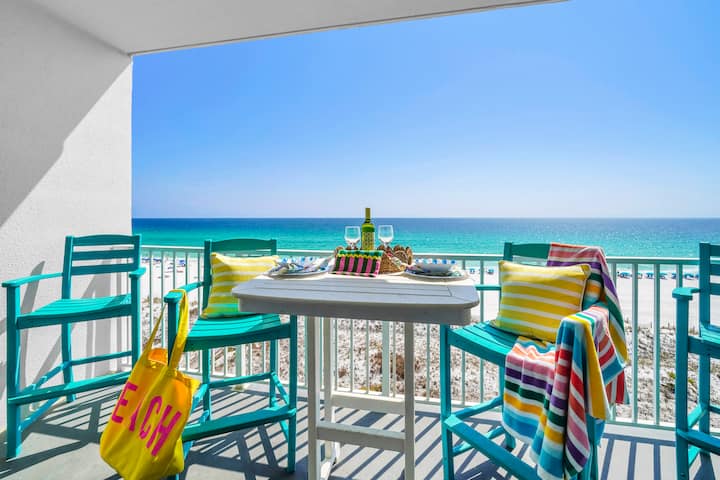 Gulf Dunes 606 - Pier Paradise | Gulf Front+pool - Okaloosa Island, FL