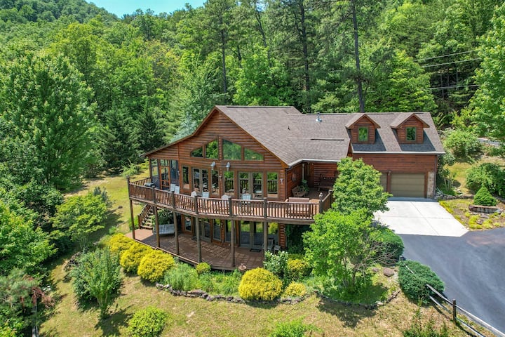 Amazing 5 Br Cabin-amazing Mtn Views & Mins To Np - Townsend, TN