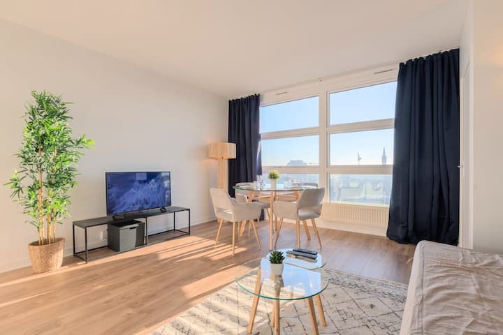 Lille Gares 2 Pers - Vue Incroyable Sur Lille ! - Lille