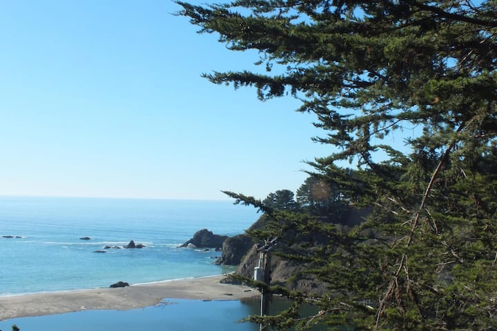 Where Majestic Navarro River Meets Rugged Pacific - Navarro River Redwoods State Park, Elk