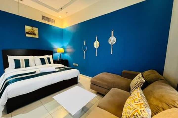 Marina Beach View Cozy 3bedroom Unit Skyview Tower - Dubai Marina