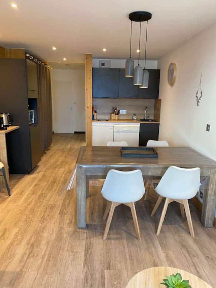 Tignes: Appartement Ski Au Pied Val Claret - ティニュ