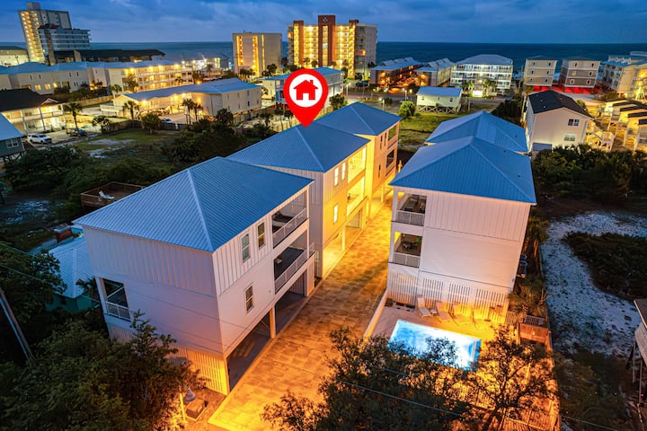 Home Near Beach Heated Pool, Beach Gear And Games - Gulf Shores, AL