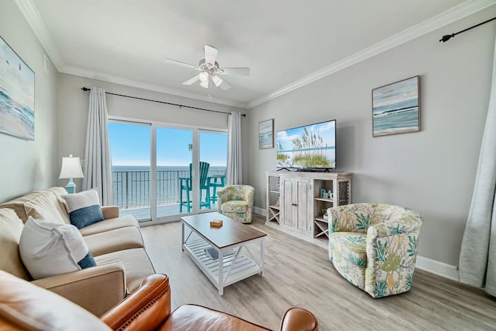 Seawind 1709 | Updated Beachfront Corner Condo! - Foley, AL