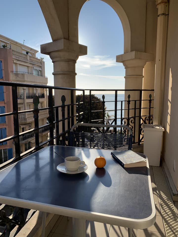 Charmant Studio Avec Piscine Au Victoria Palace - Menton