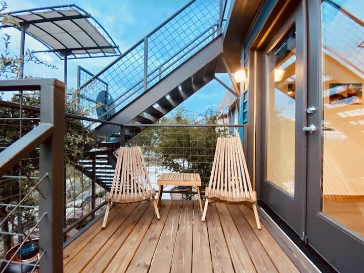 Curves, The Container Suite - Marble Falls, TX