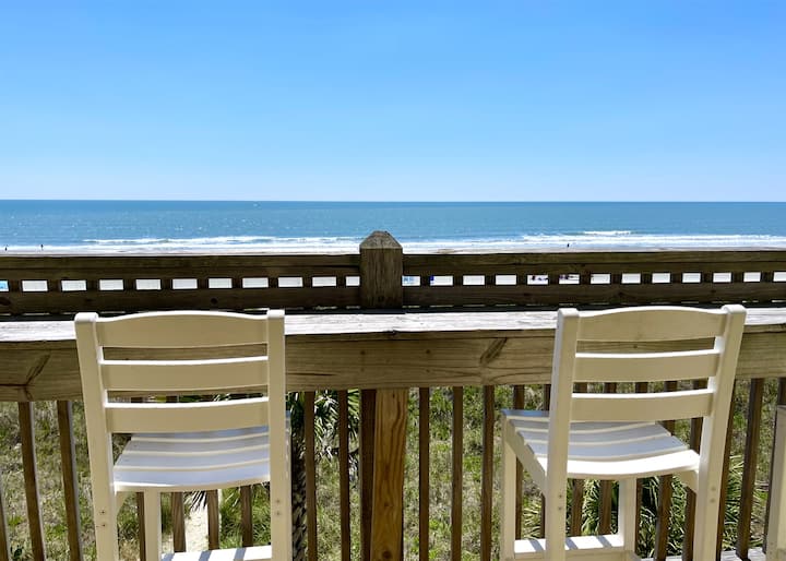 Comfy 4br,oceanfront,sm Dogs,pg3 - North Myrtle Beach, SC