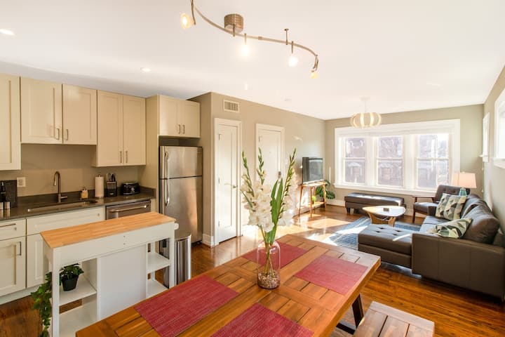 Chic Minimalist Gem W/ Fenced Backyard + W/d - St. Louis, MO