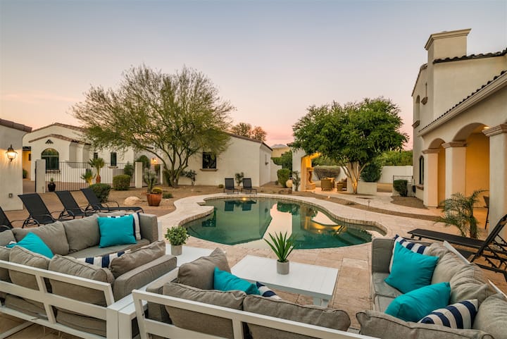 Paradise Palace - 9br Premier Private Compound - Scottsdale, AZ